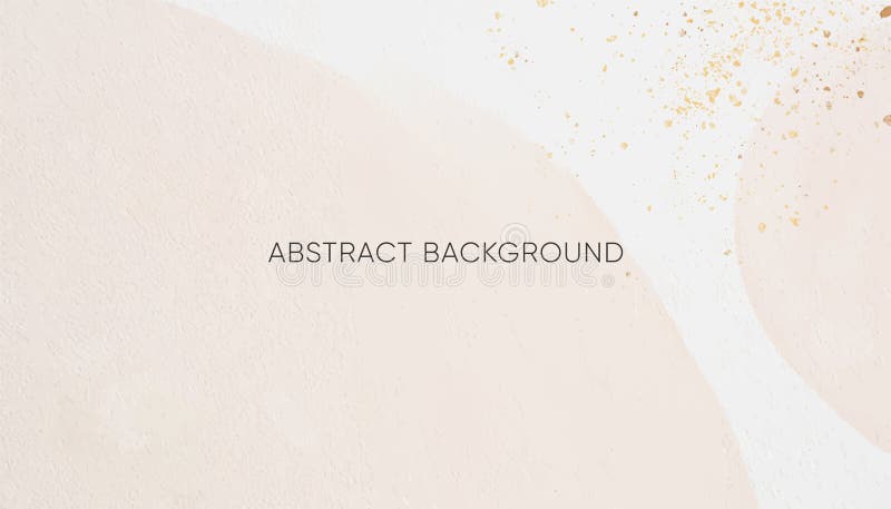 Abstract Horizontal Watercolor Background. Neutral Light Colored Empty ...