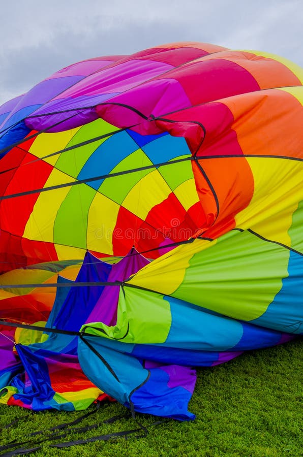 Abstract Hot Air Balloon Color Stock Image - Image of colors, colorful ...