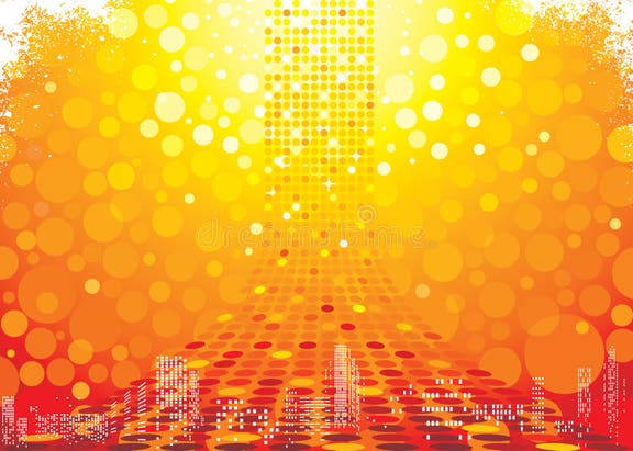 Abstract Hot Background stock vector. Illustration of shine - 9505915