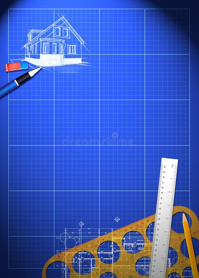 House project background stock illustration. Illustration of compass ...