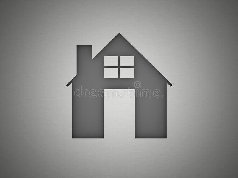Abstract house concept stock illustration. Illustration of front - 41325364