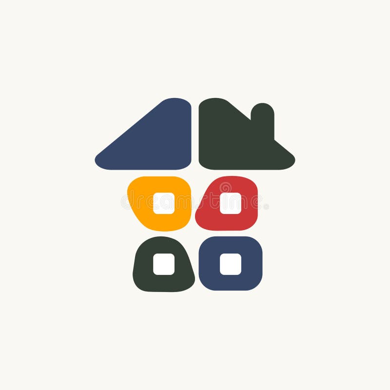 Abstract house icon stock vector. Illustration of minimal - 267733168