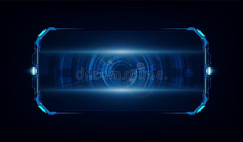 Abstract Hud Ui Gui Future Futuristic Screen System Virtual Design ...