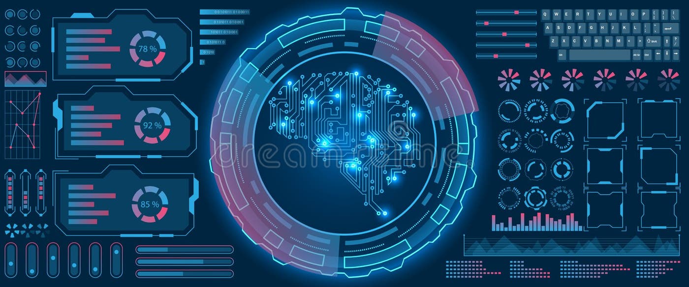 Hi Tech Interface Stock Illustrations – 6,758 Hi Tech Interface Stock ...