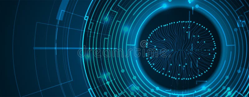Abstract Human Brain. Artificial Intelligence Technology. Science ... Abstract Human Brain. Artificial Intelligence Technology. Science ...