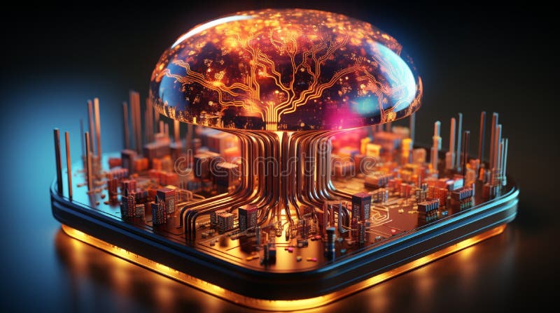 Abstract Human Brain. Artificial Intelligence Technology Stock ... Abstract Human Brain. Artificial Intelligence Technology Stock ...