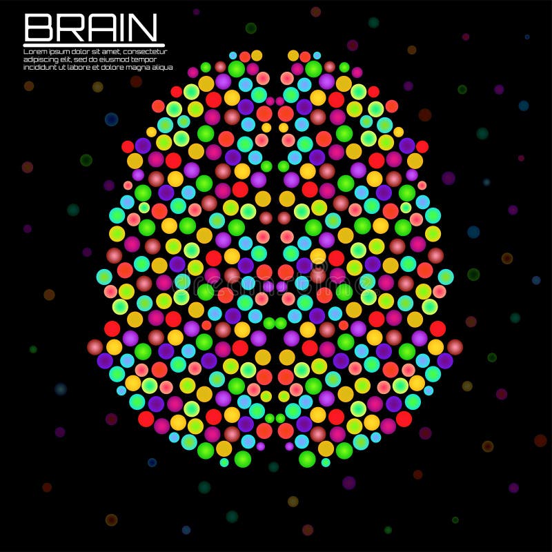 Brain Colorful Circles Stock Illustrations – 206 Brain Colorful Circles ...