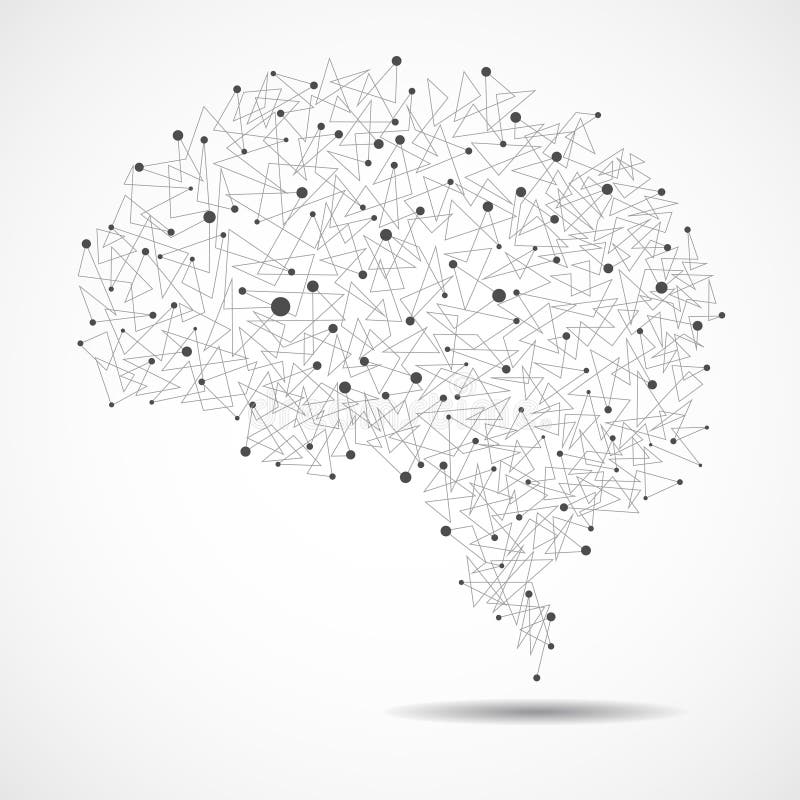 Abstract Human Brain Dots Lines Stock Illustrations – 561 Abstract ...