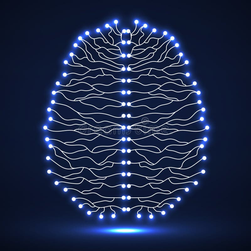 Brain Wave Lines Circle Stock Illustrations – 63 Brain Wave Lines ...