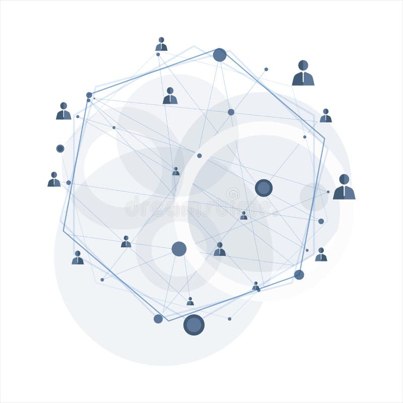 Abstract human connection stock vector. Illustration of maps - 81515836