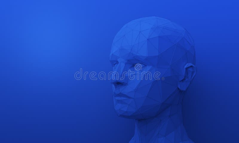 Abstract Human Face stock illustration. Illustration of wallpaper ...