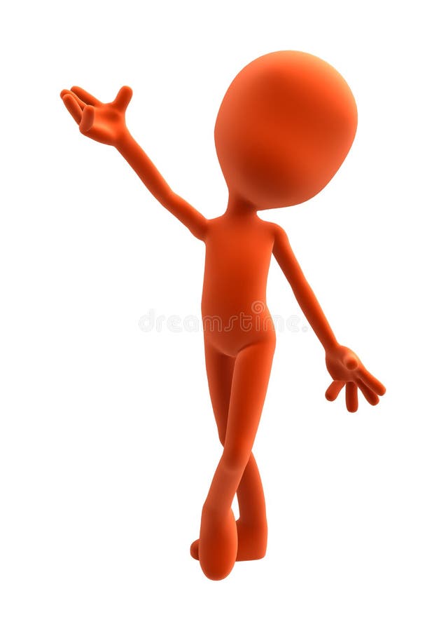 Abstract Human Figure stock illustration. Illustration of cartoon ...