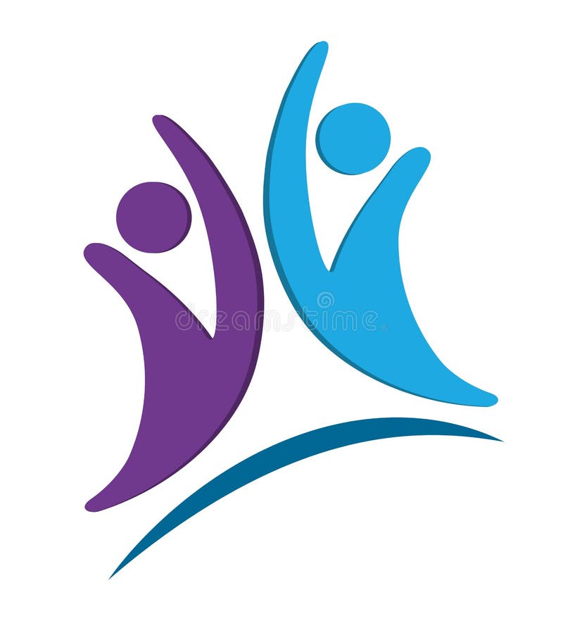 Abstract Human Figures Design Stock Vector - Illustration of brand ...