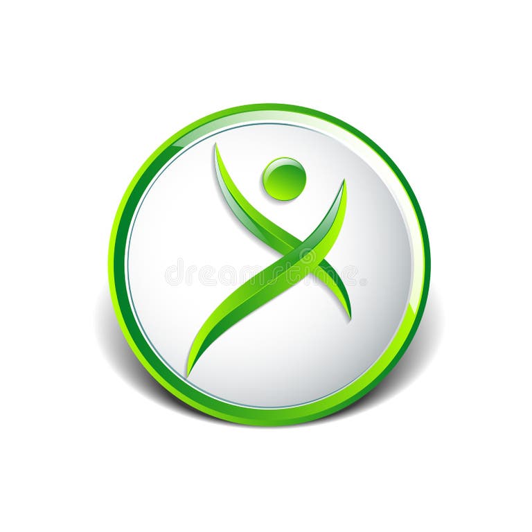 Abstract Human Figures Vector Logo Template Stock Vector - Illustration ...