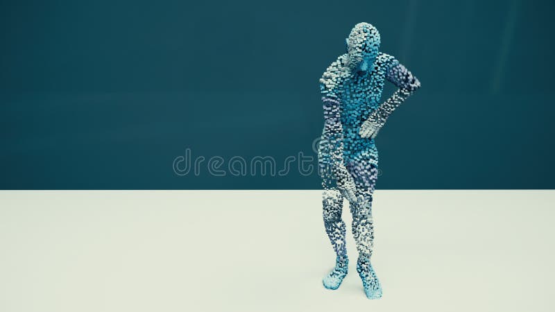 Abstract Human Form stock video. Video of abstract, background - 115916833