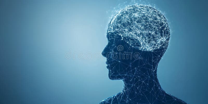 Abstract Human Head Concept Stock Illustration - Illustration of ...