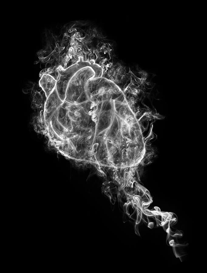 With Heart Smoke Detector in the Cartoon Shape Stock Vector ...