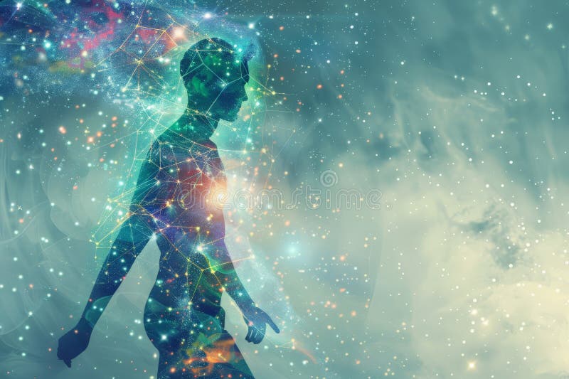 Abstract Human Walk in Cosmic Network. Concept of Cosmos in Us and ...