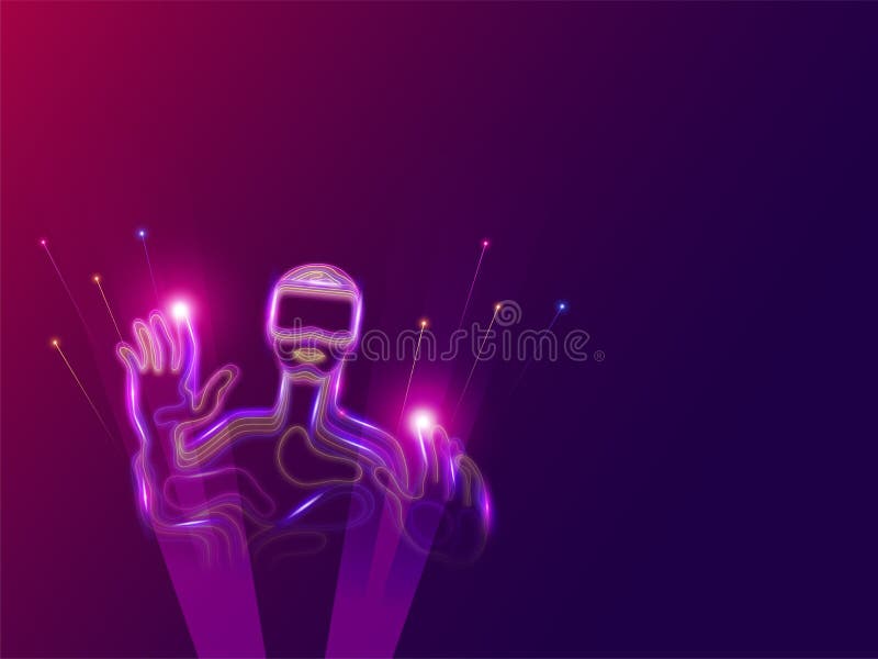 Red Vr Abstract Stock Illustrations – 833 Red Vr Abstract Stock ...