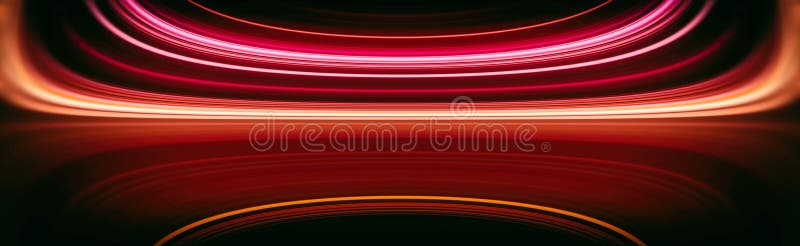Abstract Hyper Spatial Background. Varied Rainbow Color Stock ...