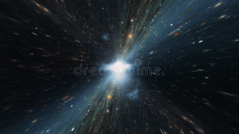 Abstract Warp Tunnel through Time and Space Animated Time Warp Tunnel ...