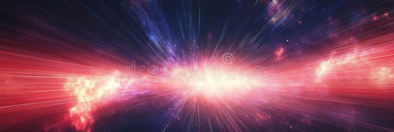 Abstract Hyperspace Warp Tunnel Effect in Outer Space, Concept of Speed ...