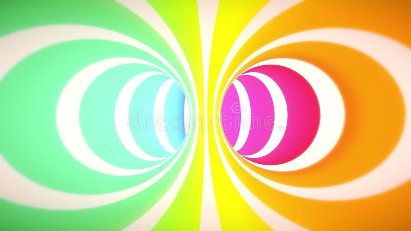 Abstract Hypnotic Animated Loop Background. Stock Video - Video of ...