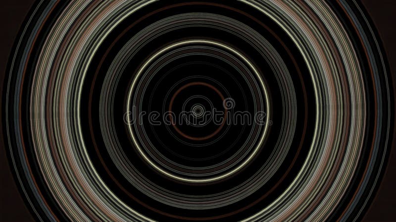 Abstract Hypnotic Circles Moving on the Black Background. Animation ... Abstract Hypnotic Circles Moving on the Black Background. Animation ...