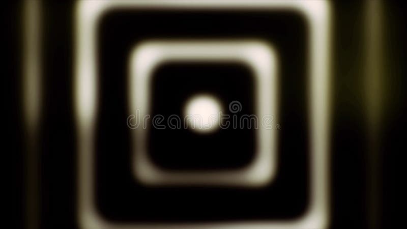 Abstract Hypnotic Optical Illusion of Transforming Squares, Seamless ...