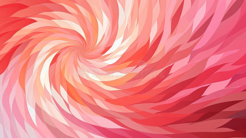 Abstract, Hypnotic, Swirling Patterns in Soothing Pastel Colors Make a ...