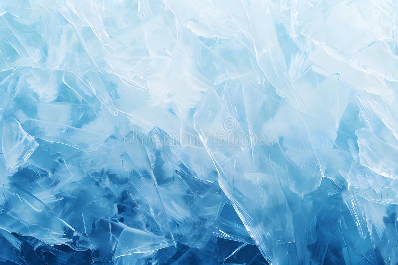 Abstract Frozen Texture Background with Light Blue Color Stock ...