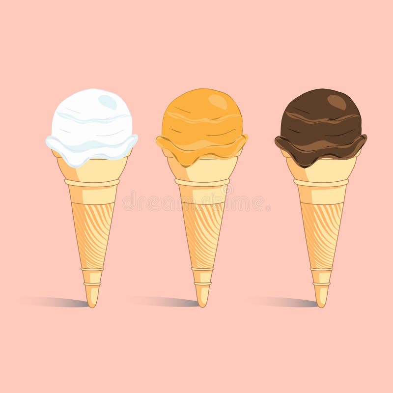 Abstract ice cream tube. stock vector. Illustration of indulgence ...