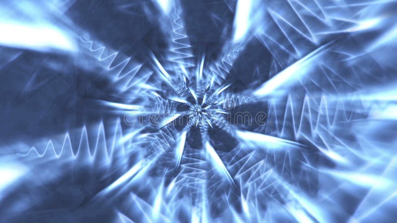 Abstract Art with Ice Crystals Stock Illustration - Illustration of ...