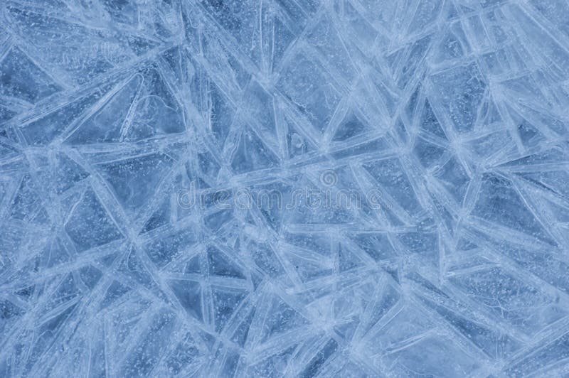 Abstract Ice Pattern in Winter Stock Image - Image of pattern, frost ...