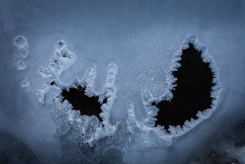 Abstract ice patterns stock photo. Image of fall, natural - 85570732