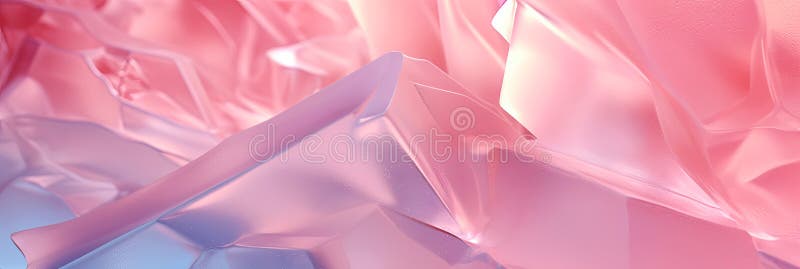 Abstract Ice Pink Background. Translucent Elegant Simplicity Embodied ...