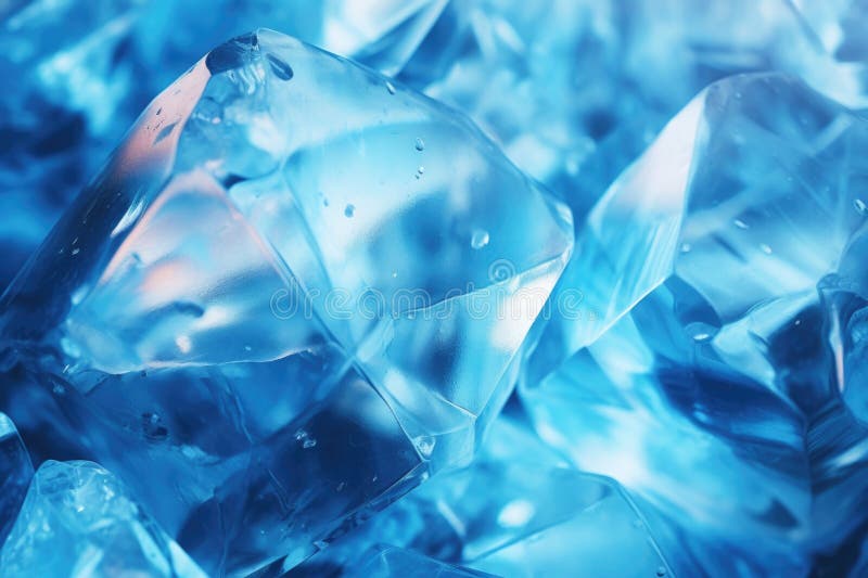 Abstract Ice Shapes Background, Abstract Illustration Stock ...