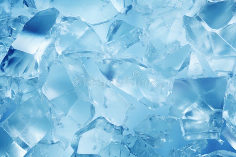 Abstract Ice Shapes Background, Abstract Illustration Stock ...