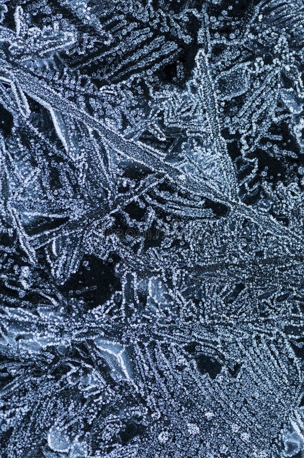 Abstract Ice Structures on Roofing Stock Photo - Image of natuur ...