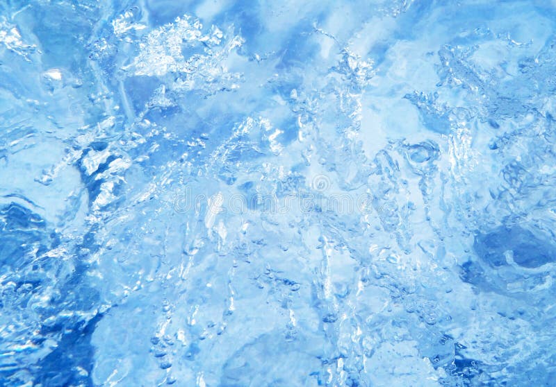 Blue Ice, Arctic Ice Background Stock Image - Image of liquid, crack ...