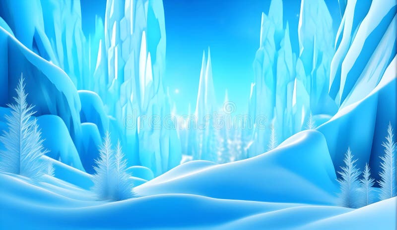 Abstract Ice Texture Graphic Pattern, Icy Winter, Frozen Ice Background ...