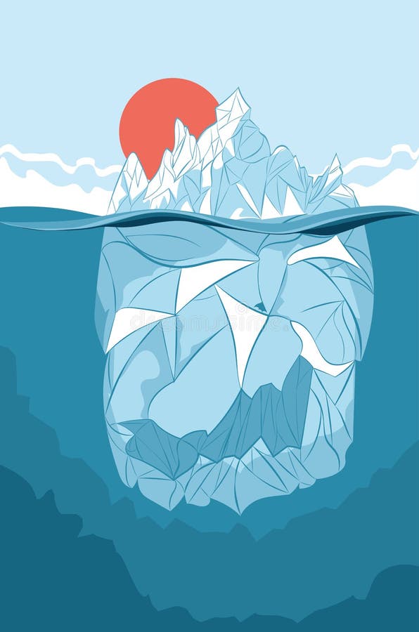 Cartoon Iceberg Stock Illustrations – 5,409 Cartoon Iceberg Stock ...