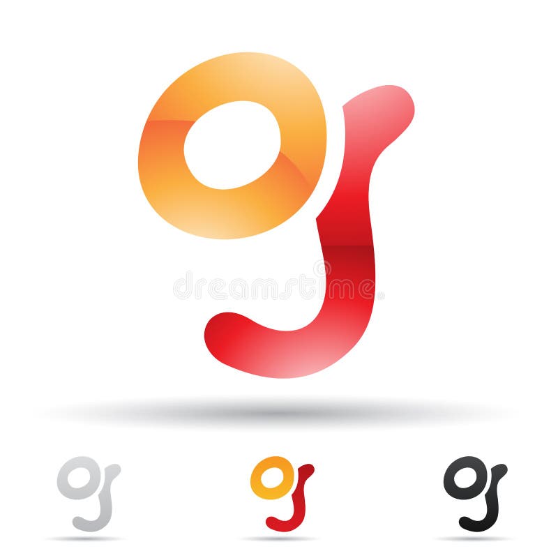 Abstract icon for letter G stock vector. Illustration of emblem - 35160670