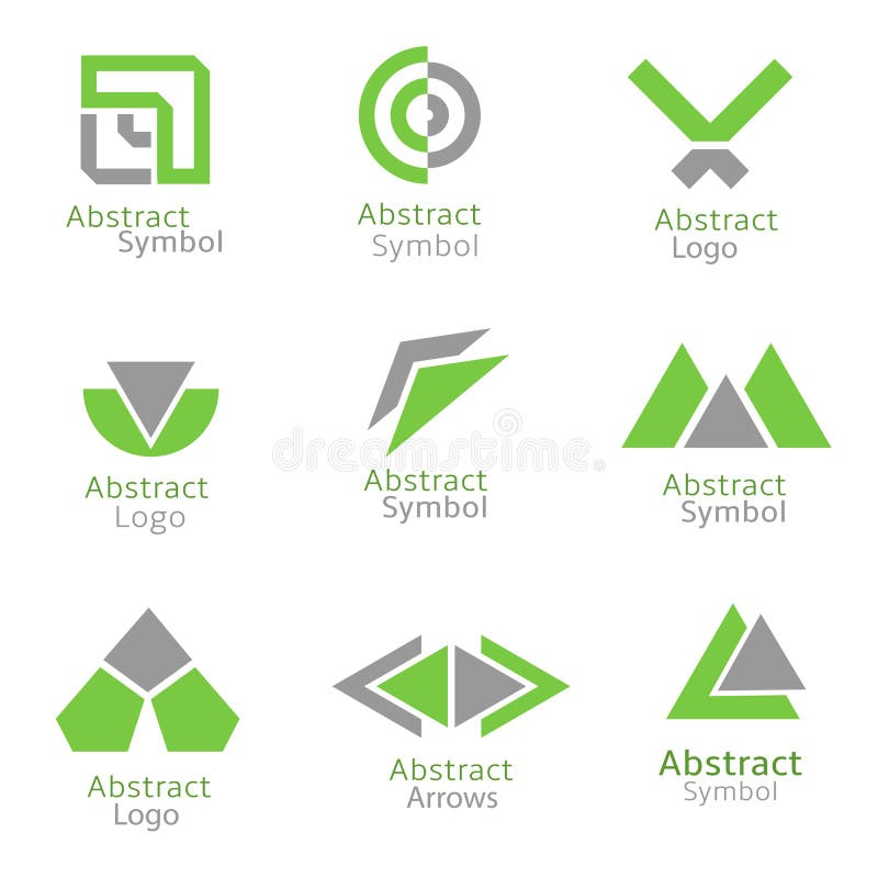 Abstract icons stock vector. Illustration of creative - 60704698