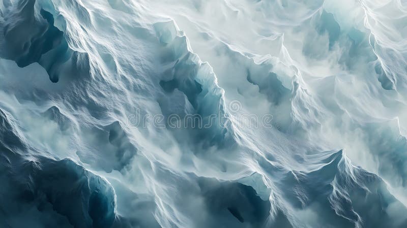 Abstract Icy Background Texture. Ice Mountains Backdrop Stock ...