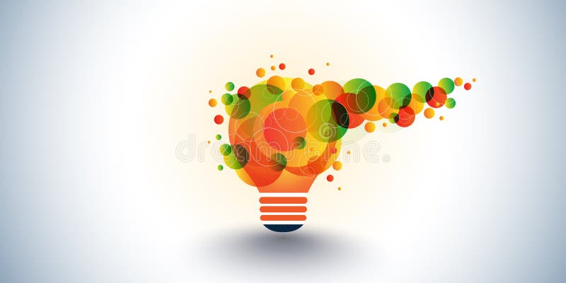 Abstract Ideas, Creativity Concept Stock Vector - Illustration of ...