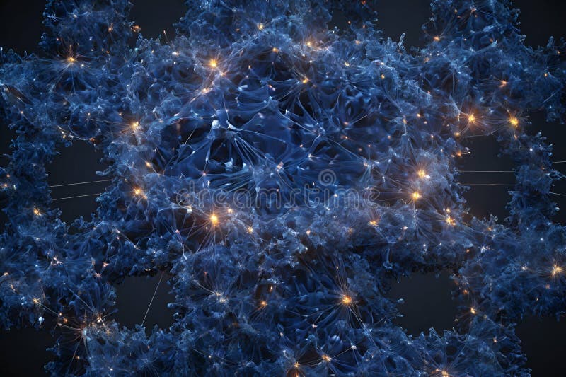 Abstract Illuminated Flare Mesh Virus with Light Spot Effect Stock ... Abstract Illuminated Flare Mesh Virus with Light Spot Effect Stock ...