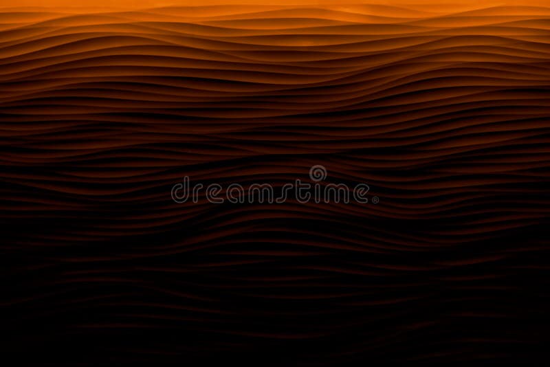 Abstract Illuminated Wave Pattern Stock Image - Image of urban, waves ...