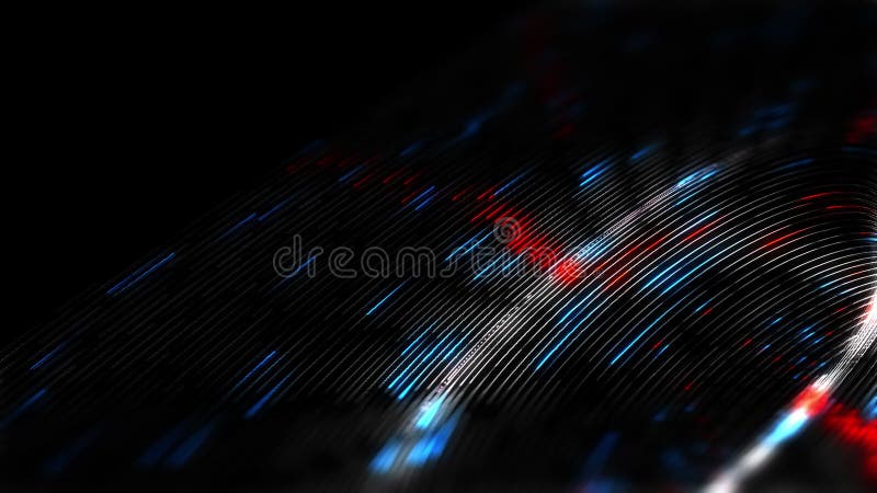 Abstract Illustrated Animation of Dynamic Swirl with Colorful Rays on a ...