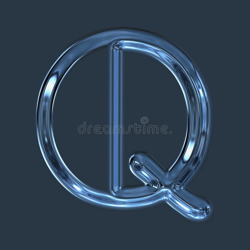 Glass Letter Q Stock Illustrations – 286 Glass Letter Q Stock ...